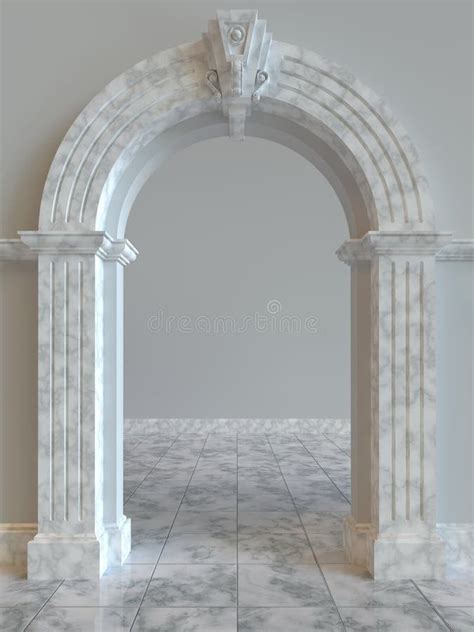 Classicalgallery02 Stock Illustration Illustration Of Marble 36108103