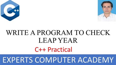 Write A Program To Check Leap Year Given By User In C Youtube