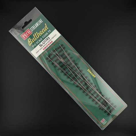 Peco Streamline Sl U1195 Oo Bullhead Medium Radius Point Turnout Right Hand