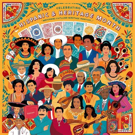 Honoring The Diverse And Impactful Heritage Of Hispanic Communities Premium Ai Generated Image