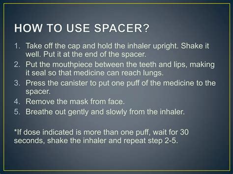 Inhaler Pptx Lung And Respiratory Health Diseases And Conditions