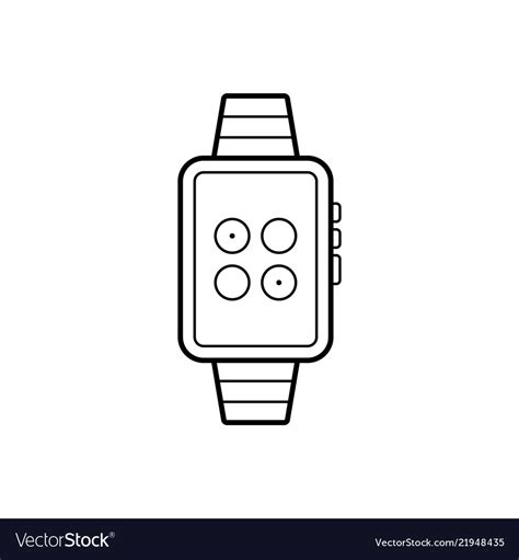 Watch Synchronization Royalty Free Vector Image