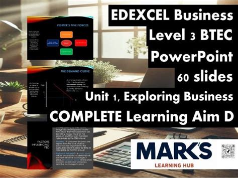 Edexcel Pearson Btec Business Level 3 Unit 1 Exploring Business