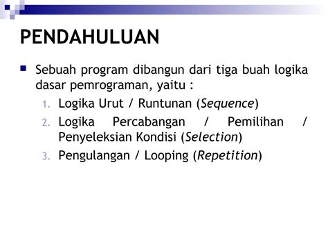 Struktur Dasar Algoritma Ppt