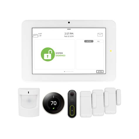 Qolsys Alram System With Doorbell And Thermostat Ss Solutions
