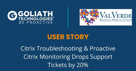 Citrix Troubleshooting And Proactive Citrix Monitoring Drops Support Tickets By 20