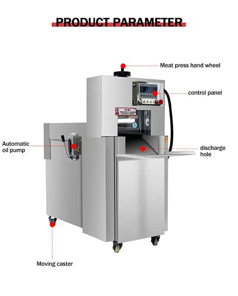 Commercial Fully Automatic Numerical Control Frozen Meat Slicer Machine