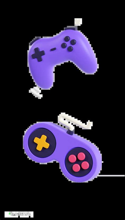 【ai宇宙吧】blender源文件卡通娱乐游戏模型立体icon图标游戏机手柄png： 花瓣网