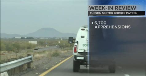 Tucson Sector Border Patrol Apprehended Nearly 7000 Undocumented Immigrants This Week Video