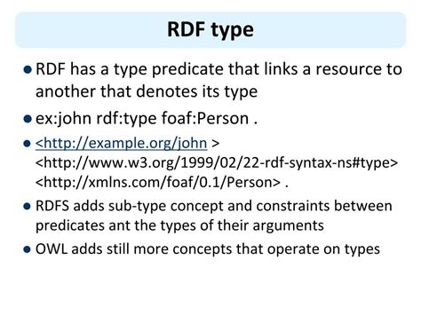 Ppt Chapter 3 Rdf Syntax 2 Powerpoint Presentation Free Download