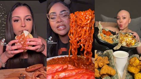 Tiktok Mukbang Compilation Youtube