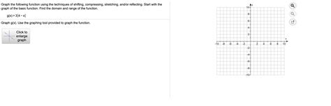 Solved Graph The Following Function Using The Techniques Of
