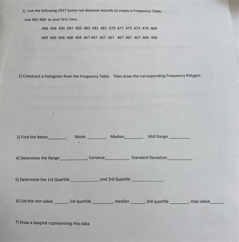 solved 2 construct a histogram from the frequency table