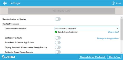 Scan To Connect Utility For Windows Setup Zebra Technologies