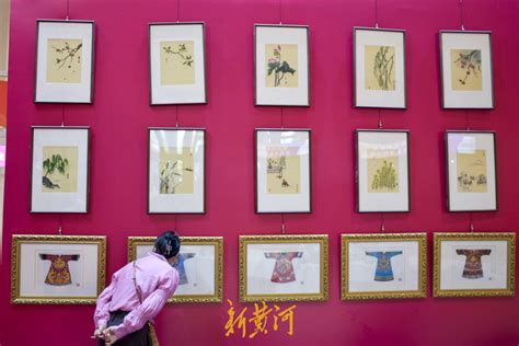 【新黄河】山东艺术学院中国非遗传承人研培计划鲁绣研修班作品亮相文旅博览会 山东艺术学院shandong University Of Arts