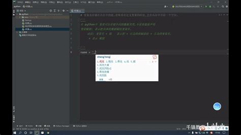 06 變量聲明和賦值 变量声明和赋值 Python 快速入门 Youtube