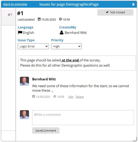 Show Issuespic2 Surveytester