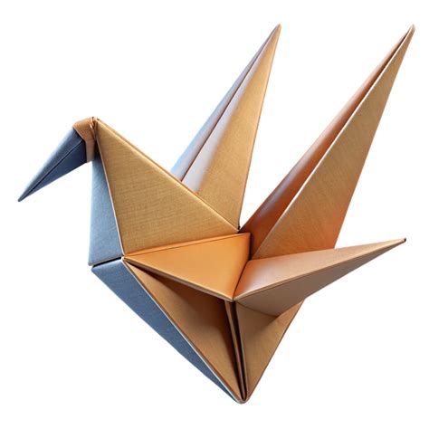 Melancholic Spectacular Hyper Specific Professional Render Of An Isolated Floating Origami