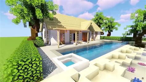Minecraft How To Build Modern Beach House Part 3 Youtube