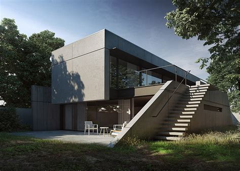 51 Brutalist House Exteriors That Will Make You Love Concrete