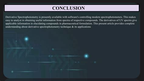 Derivative Spectroscopy Pptx