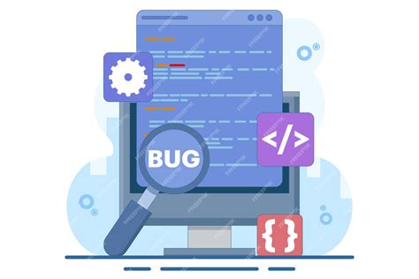 premium vector vector illustration about bug report concept or