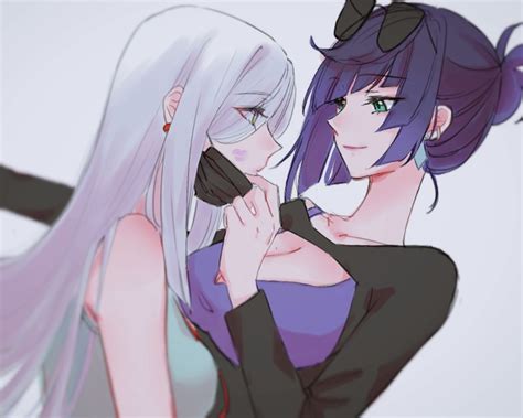 Shenhe And Yelan Genshin Impact Drawn By X Danbooru