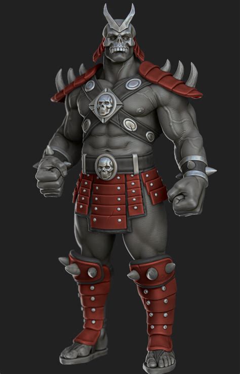 Artstation Shao Kahn Mk3 Fanart Evgeniy Pyrch Mortal Kombat