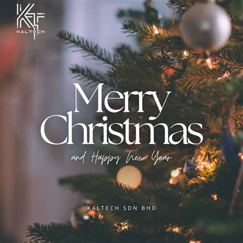 As The Festive Season Approaches We At Kaltech Would Like To Extend Our Warmest Wishes To You
