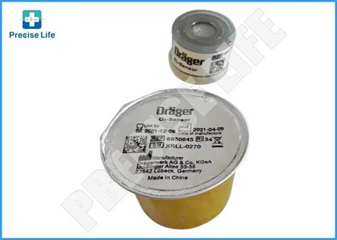 Sensor De Oxígeno Drager 6850645 Fabius Sensor De O2 Drager 6850645