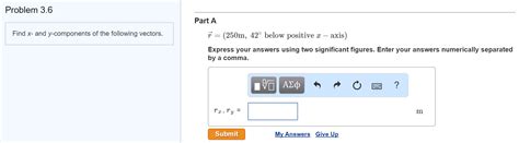 Solved Find X And Y Components Of The Following Vectors R