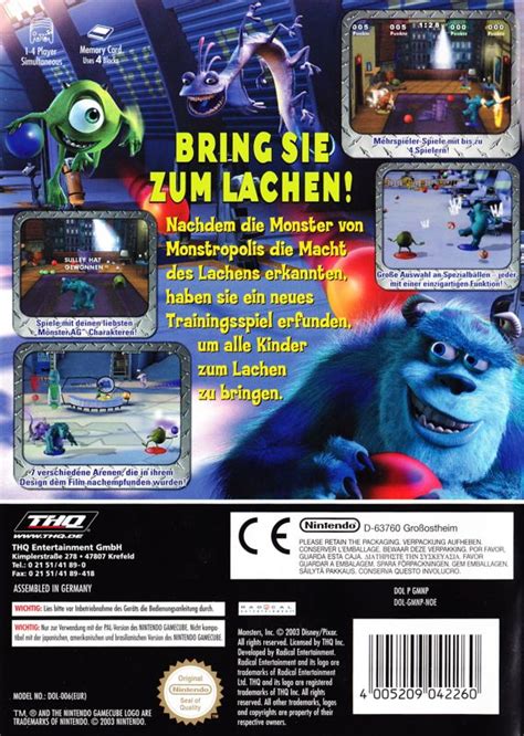 Disney•pixar Monsters Inc Scream Arena Cover Or Packaging Material