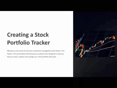 Devansh Bhargava On Linkedin Codealpha Python Stockportfoliotracker Project03