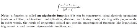 Solved Determine The Condition That The Constants A B Chegg Com