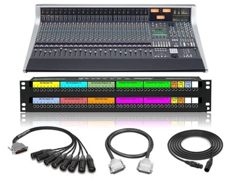 Patchbay Cabling Package For SSL AWS Stereo Operation Pro Audio LA