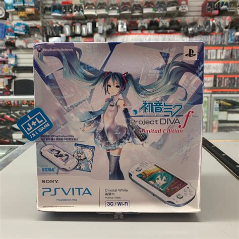 Sony Playstation Vita Miku Hatsune Limited Edition 3gwi Fi Model Pch