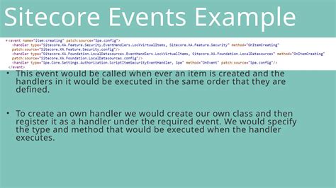 Comprehensive Guide To Sitecore Events Execution And Customization Pptx