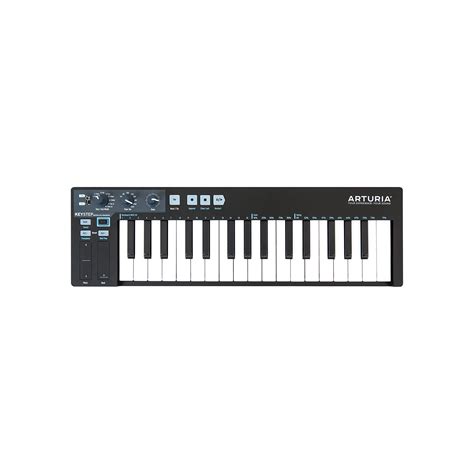 Arturia Keystep Black Usb Midi Controller Keyboard With Slimkey Keybed Midi Din And Cv Gate Kbb