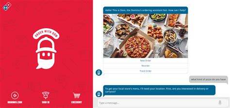 Dominos Chatbot Example Frank J Kennys Chamber Of Commerce Industry