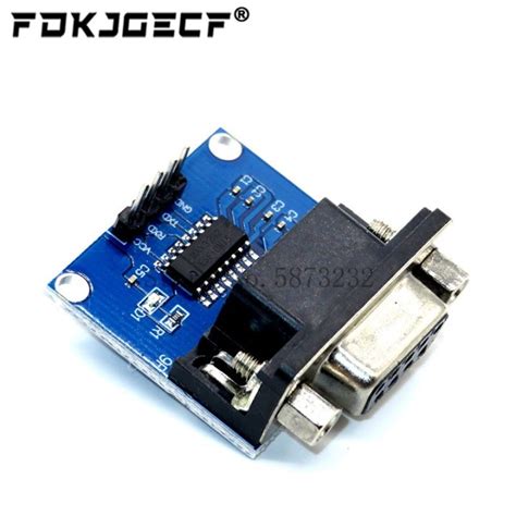 Max3232 Rs232 To Ttl Serial Port Converter Module Db9 Connector Max232