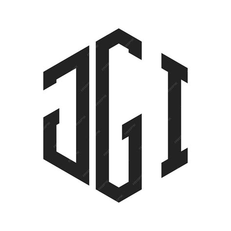 Premium Vector Jgi Logo Design Initial Letter Jgi Monogram Logo Using