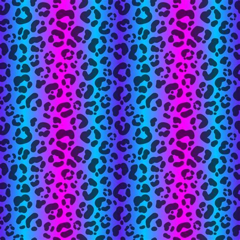 Neon Leopard Print Wallpapers