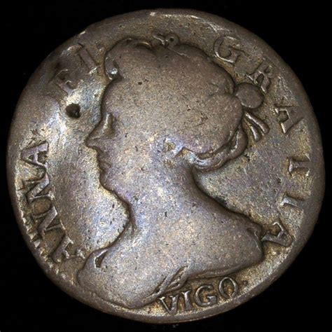 Anne Sixpence 1703 Vigo Coins4all
