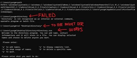 Troubleshooting Cmd Issue With Running Exe Files Using Path • Physics Forums