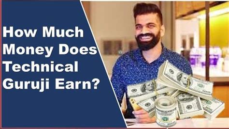 How Much Cash Does Technical Guruji Make Every Month TechnicalGuruji YouTube