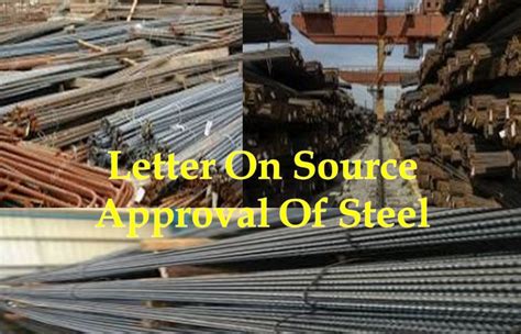 Letter On Source Approval Of Steel