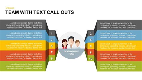 Businessman With Text Callouts PowerPoint Template Keynote