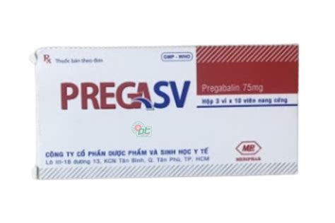 Thuốc Pregasv điều Trị đau Thần Kinh động Kinh Rối Loạn Lo âu Hộp 30 Viên