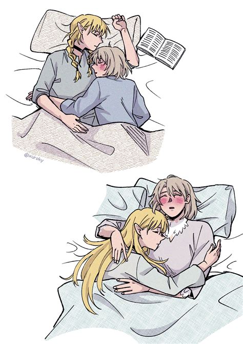 Marcille Donato Falin Thorden And Falin Thorden Dungeon Meshi Drawn By Kkxuroky Danbooru