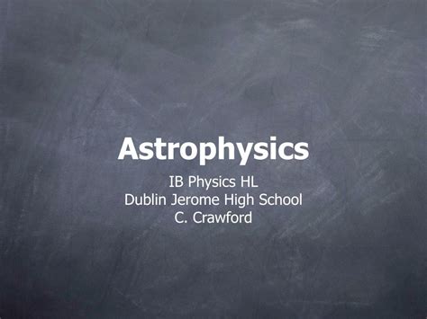 Ppt Astrophysics Powerpoint Presentation Free Download Id 6206304